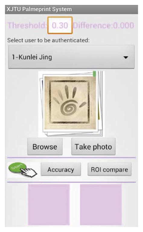 The Developed Four Interfaces A Main Interface B Database Download Scientific Diagram