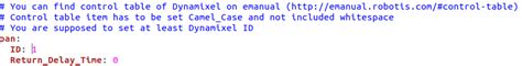 ERROR TxRxResult There Is No Status Packet Issue ROBOTIS