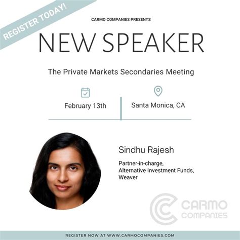 sindhu rajesh on linkedin if you are a general partner looking to