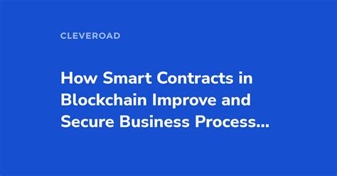 Blockchain Smart Contracts What Are They For Your Business