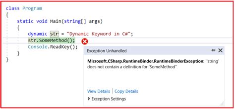 Dynamic Type In C With Examples Dot Net Tutorials