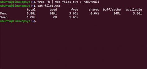Tee Command In Linux Explained With Examples