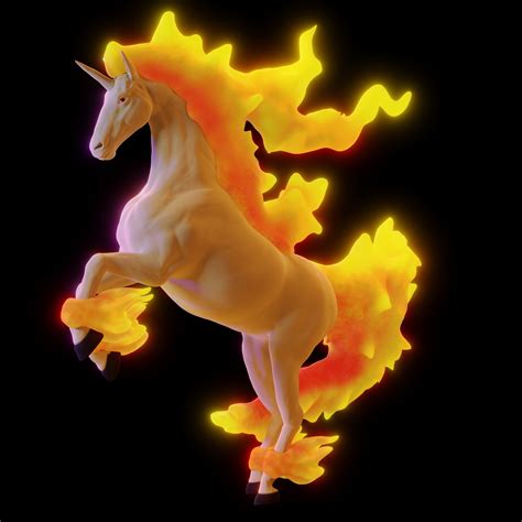 Artstation Rapidash Fan Art