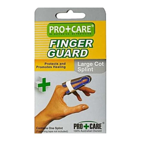 Pro Care Finger Guard Splint Large Discount Chemist