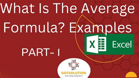 What Is The Average Formula Examples Average Formula How To Use Average In Excel Marathi