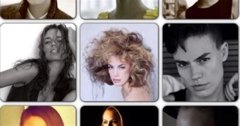 남녀 얼굴을 가진 모델30대 여인인가 10대 남성인가혹시 양성애자