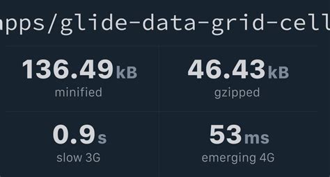 glideapps glide data grid cells bundlephobia