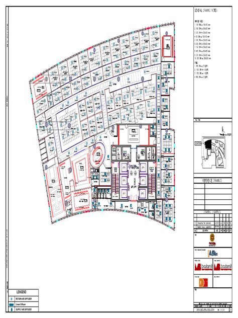 2664 Baz Dwg 05ac 0004 01 Of 01 01 Diffuser Plan Layout Pdf