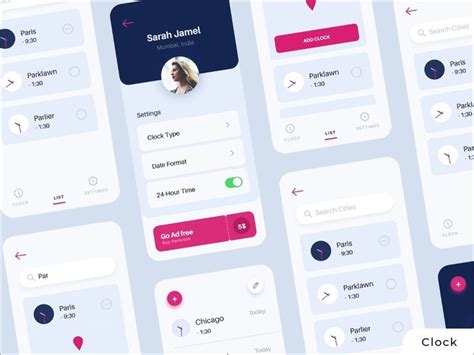 World Clock Redesign World Clock Clock Redesign