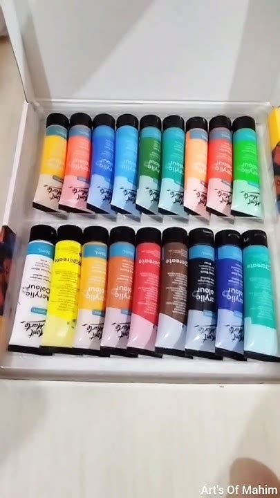 Acrylic Colouri🎨💙 Youtube