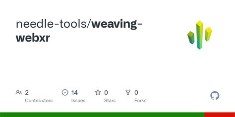 Github Needle Toolsweaving Webxr