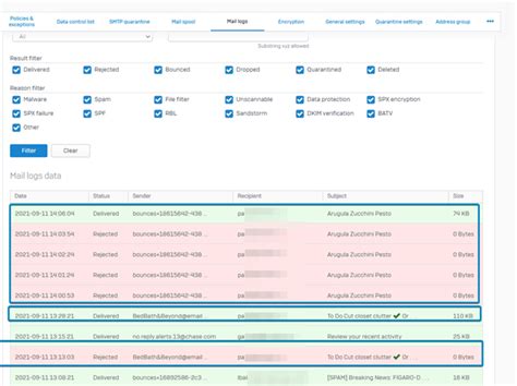 Messages Are Being Rejected Discussions Sophos Firewall Sophos Community Connect Learn