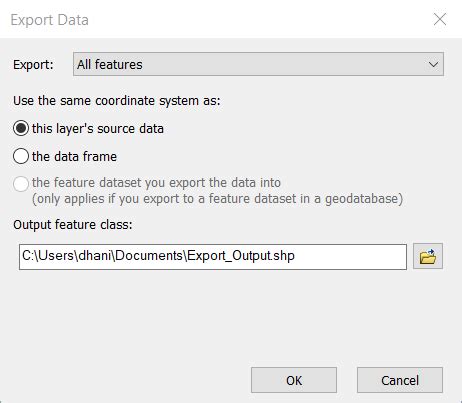 How To Export Layer To Shapefile On Arcgis Gis Tutorial