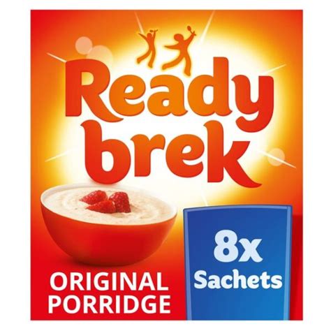Ready Brek Smooth Porridge Oats Original Sachets 8 X 30g British Chemist