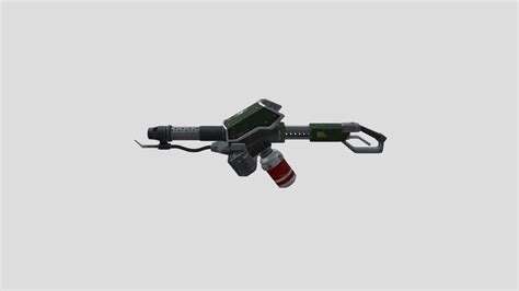 Flamethrower 3d Model By Theoverdrive [cca8571] Sketchfab