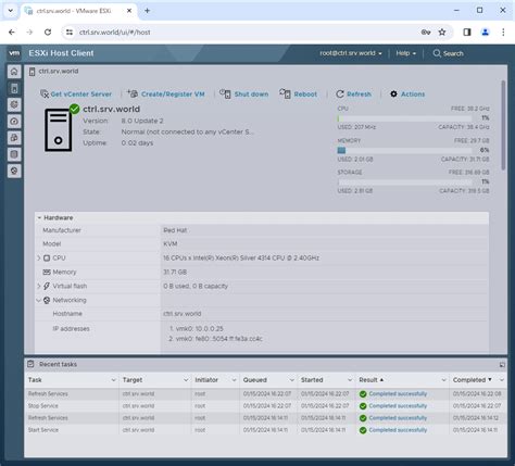 vmware esxi 8 add datastore nfs server world