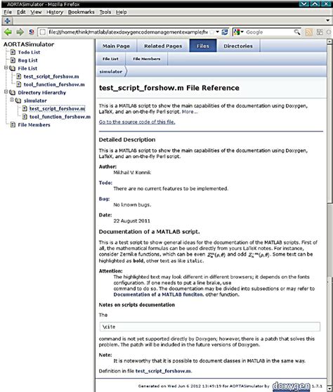 The Documentation For The MATLAB Script Generated From The Source Code Download Scientific