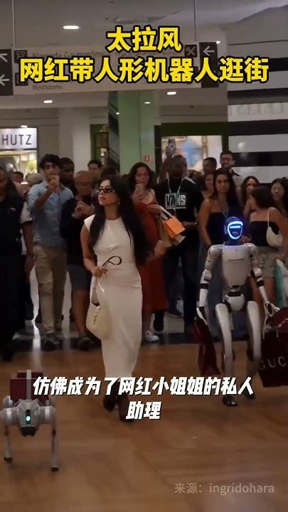 太震惊！中国机器人成了拎包小弟宇树科技人形机器人 人工智能 功夫机器人 教育机器人 Ai 科研机器人 中国科技 中国创造