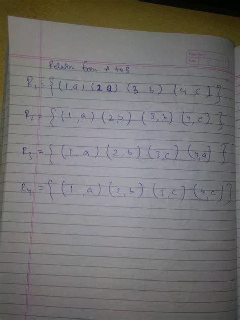 if a {1 2 3 4} b {a b c} then define four one one onto functions