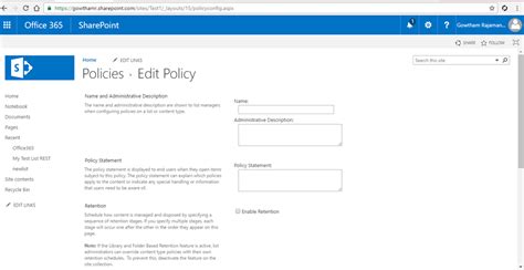 Plan For Information Management Policy In Sharepoint Online 2013 Office 365 Plan For Information Management Policy In Sharepoint Online 2013 Office 365