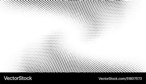 Black Halftone Radial Gradient Texture Royalty Free Vector