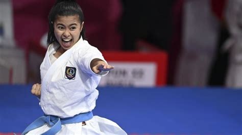 Karateka Krisda Putri Aprilia Rebut Emas Seakf 2022 Di Kamboja
