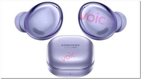 Samsungs Upcoming Galaxy Buds Pro Earbuds Appear In Leaked Renders
