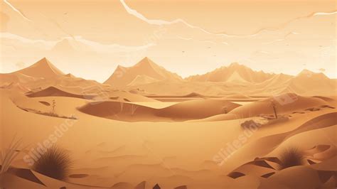 Dream City Desert Dunes Powerpoint Background For Free Download Slidesdocs