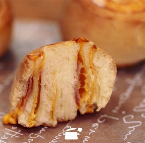 호떡믹스로 넘나 쉽게 만드는 햄치즈롤빵