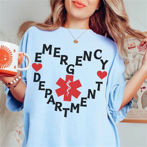 Emergency Department Valentines Day Shirt Cute Emergency Etsy