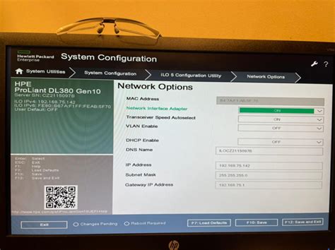 Array Configure Static IP In HPE Server Linux Administrator System Administrator IT