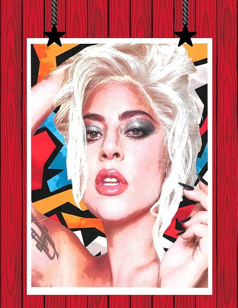 Lady Gaga Pop Art