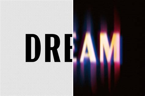 Glowing Ghost Text Effect Masterbundles