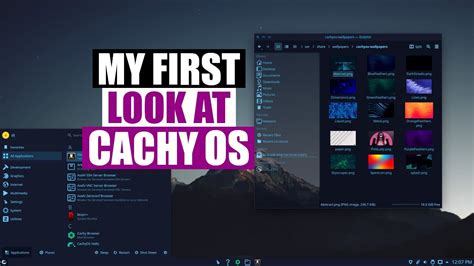 Installation And First Look Of Cachyos Youtube