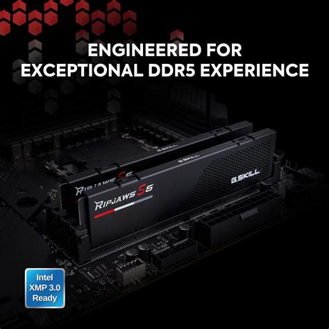 G Skill Ripjaws S5 32GB 2 X 16GB DDR5 Dual Channel Desktop Memory Kit 6000 MT S Memory Speed