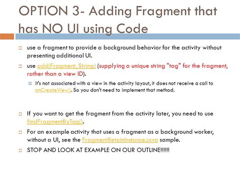 Android Fragments L Grewe Ppt Download