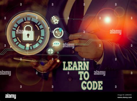 Writing Note Showing Learn To Code Business Concept For Learn To Write Software Be A Computer