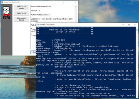 Powershell Script Utility Gui Powershell