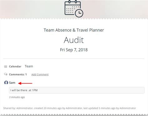 How To Use Event Comments With Teamup Calendar