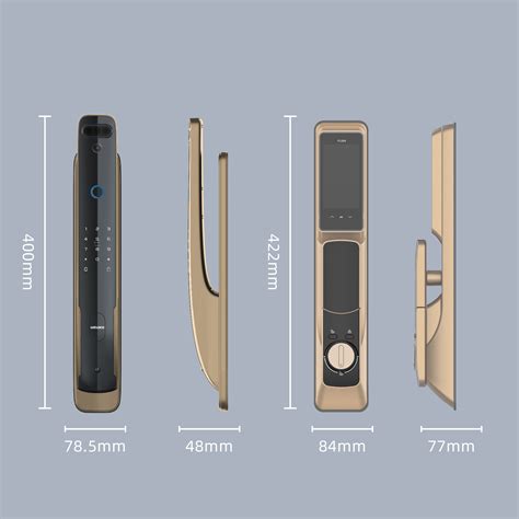 Qa70 지문 3d 얼굴 인식 Tuya 스마트 도어 잠금 장치카메라 포함 Zhongshan Xiangfeng Intelligent Technology Co Ltd