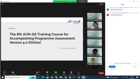 Kepala Satuan Penjaminan Mutu Universitas Padjadjaran Mengikuti Pelatihan Aun Qa Satuan