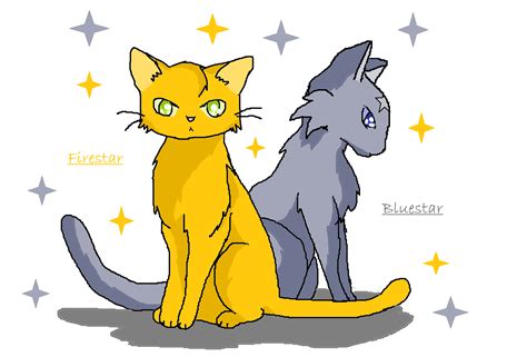 Firestar And Bluestar By Jazuneon On Deviantart