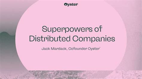 Superpowers Of Distributed Companies Running Remote Conference 2021 Ppt