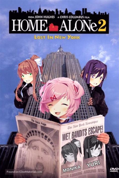 I Decided To Redo One Of My Ddlc Home Alone Edits I Did A Few Days Ago
