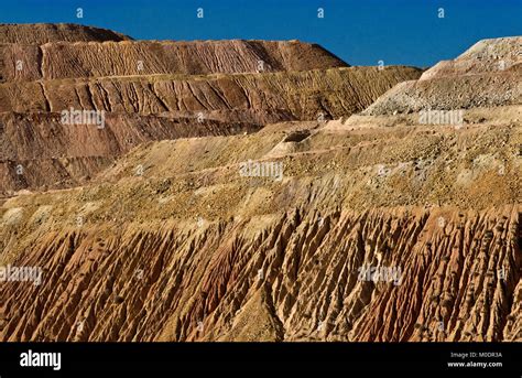 Stockpiles At Freeport Mcmoran Copper And Gold Inc Tyrone Mine Near