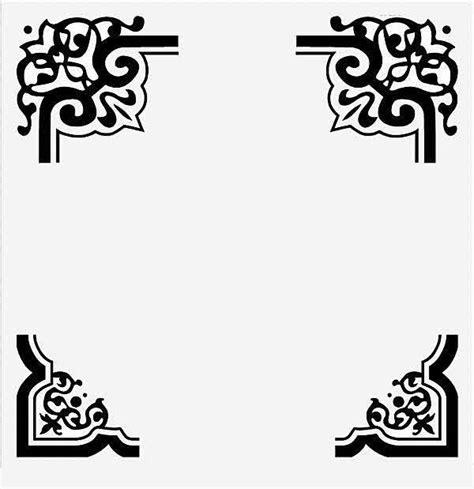 四角花纹