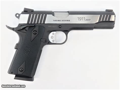 Taurus Pt 1911 Dual Tone 45 Acp 5 Black Stainless 1 191101dt