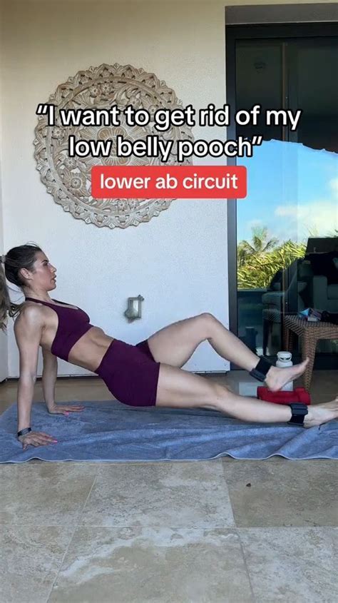 Lower Abs Workout 🧘‍♀️ Video Fitnessübungen Übung Bauch Weg