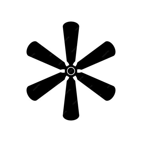 아이콘 프로펠러 프리미엄 벡터