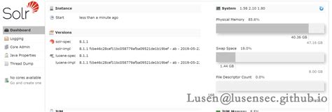 【vulfocus系列】apache Solr代码执行漏洞 Cve 2019 17558 Lusen的小窝